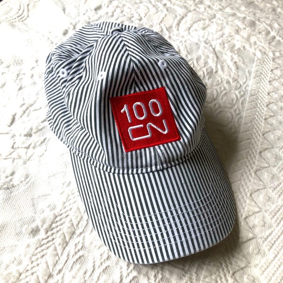 CN Rail | Accessories | Like New Blue White Striped Train Conductorcn ...